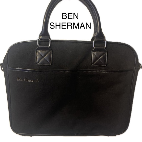 Ben Sherman | Bags | Ben Sherman Briefcase Black | Poshmark